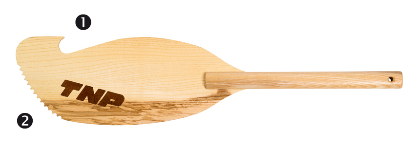 Wooden Paddle – TNP paddles & oars